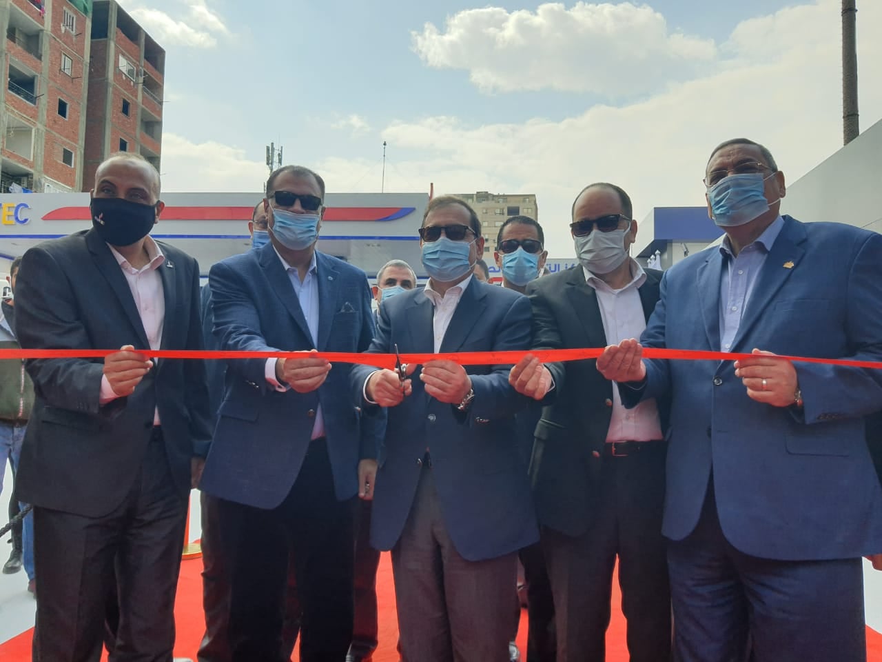 El Molla Inaugurates New Natural Gas Station in El Waily | Egypt Oil & Gas