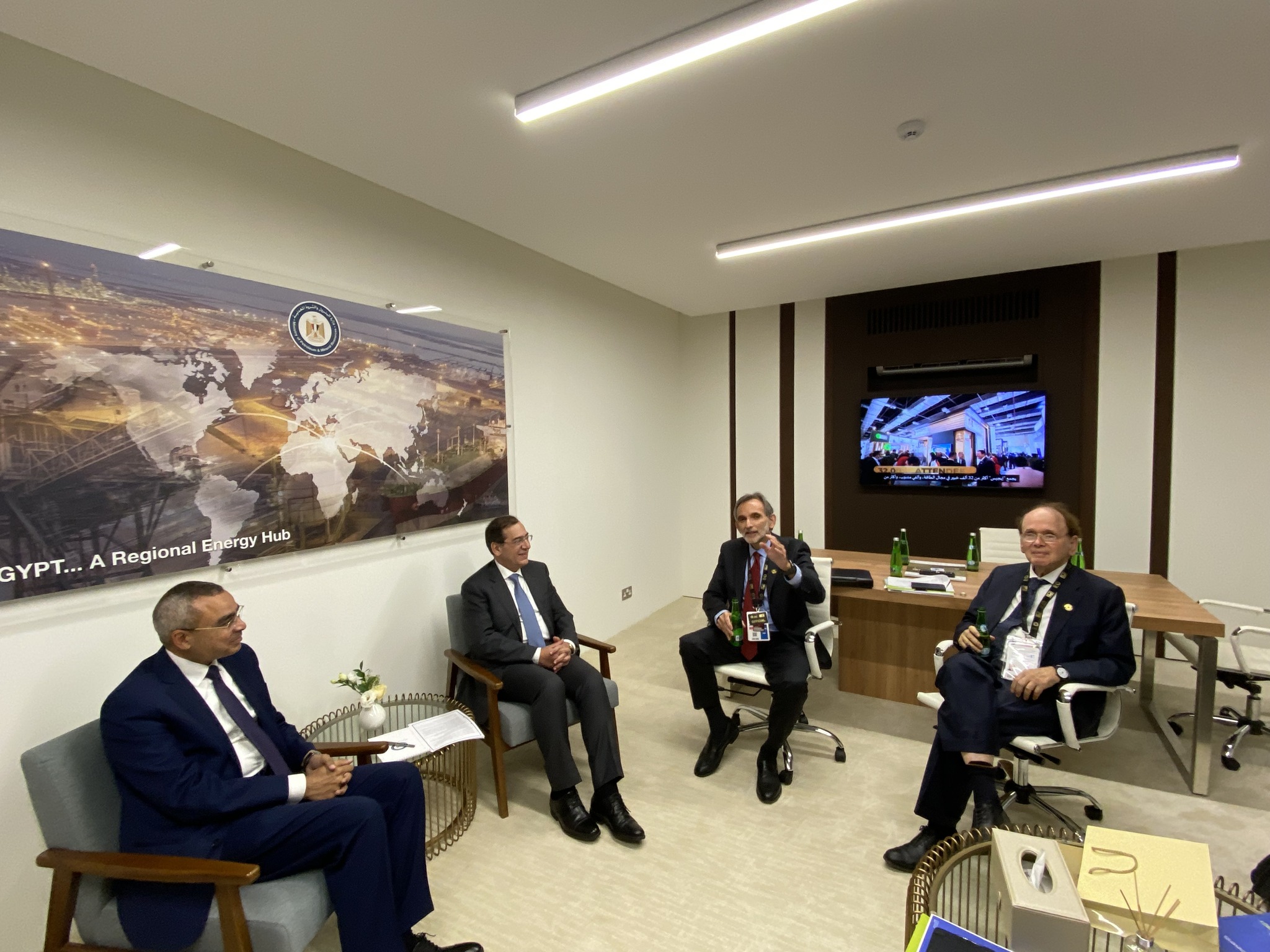 El Molla Meets Global Energy Leaders at ADIPEC 2022 | Egypt Oil & Gas