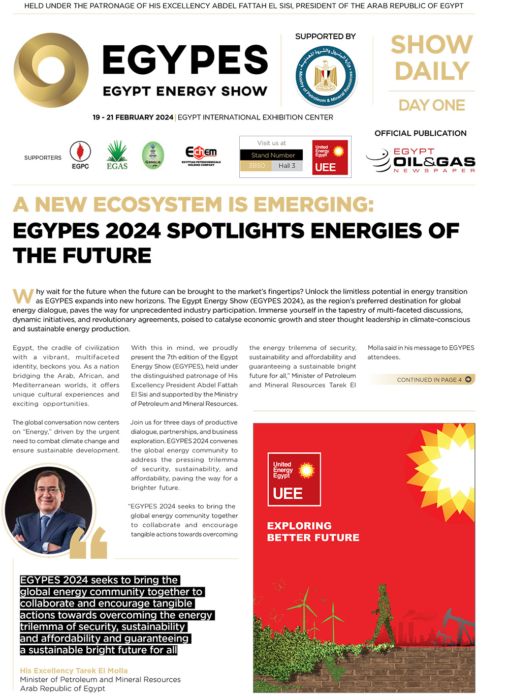 Show Daily Day 1 – EGYPES 2024 | Egypt Oil & Gas