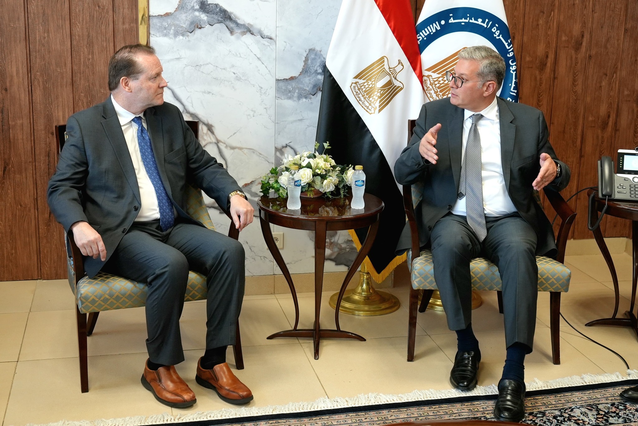 Badawi, Energos CEO Review Egypt’s Expanded LNG Import Infrastructure ...