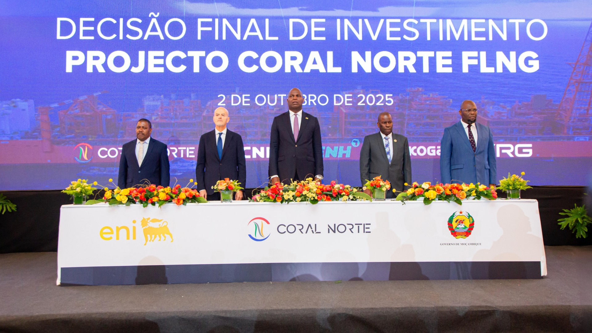 Eni Develops Coral North FLNG Project Offshore Mozambique | Egypt Oil & Gas